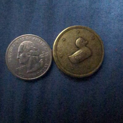 Blue Moon Coin 1 Anodized Blue Niobium the Perfect Realistic Celestial ...