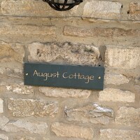 Green Slate House Sign 35.5cm X 10cm - Etsy UK