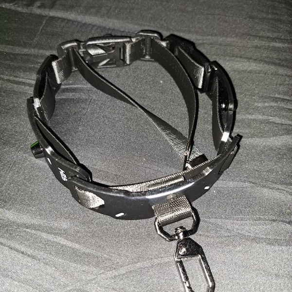 Armored Neck Cover Collar Futuristic Tactical Techwear Mecha ARMOR-X06N ...