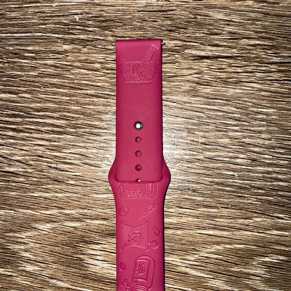 Pharmacist Engraved Watch Band | Pharmacist Watch Band | Pharmacy Tech ...