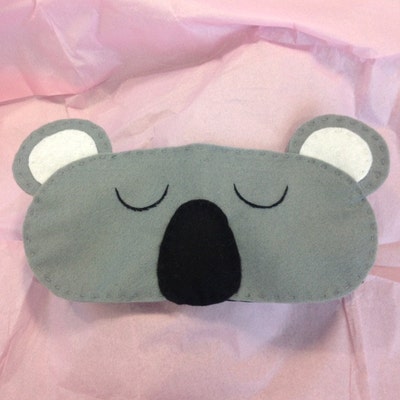 Koala Bear Sleep Mask Koala Eye Mask Animal Sleep Mask - Etsy Australia