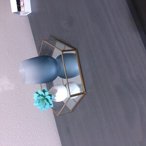 Bronze rectangular Jew Box Cuboid Bronze Glass Container | Etsy