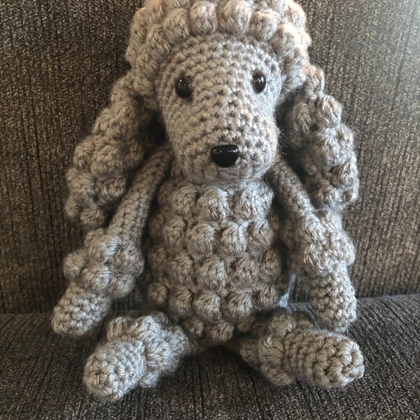 Reina, the Poodle - Crochet Pattern, PDF PATTERN - by Bbadorables - Etsy