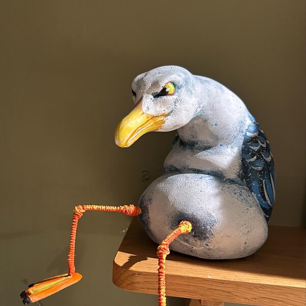 Grumpy Seagull "rocky" - Etsy UK