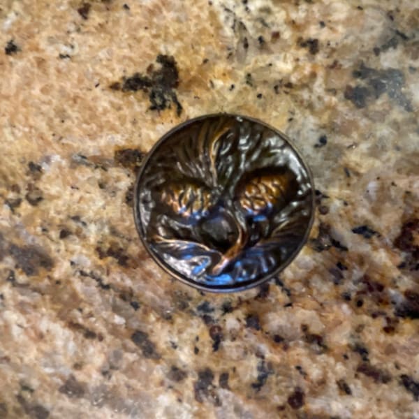 Pine Tree Triple Tile Left Mosaic 8x16 Hand Cast Metal in Montana. You ...