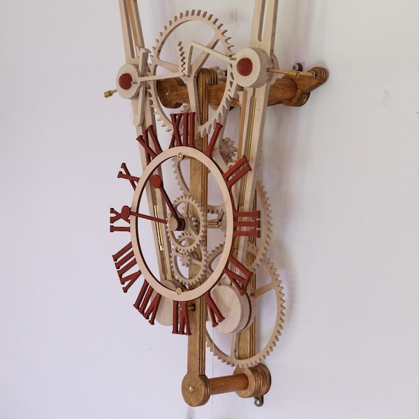 DUODECIMUS Wooden Clock Kit - Etsy