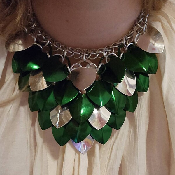 Scalemail Chainmail Crop Top / Bra Breastplate Armor - Etsy