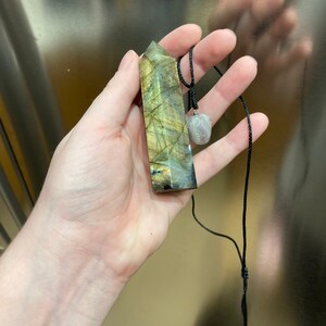 AAAA Rainbow Labradorite Tower Natural Labradorite Point - Etsy Australia