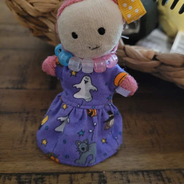 4 Handmade Doll Dresses That Fit 5.5 Inch Dolls Like CHELSEA, Barbie's ...