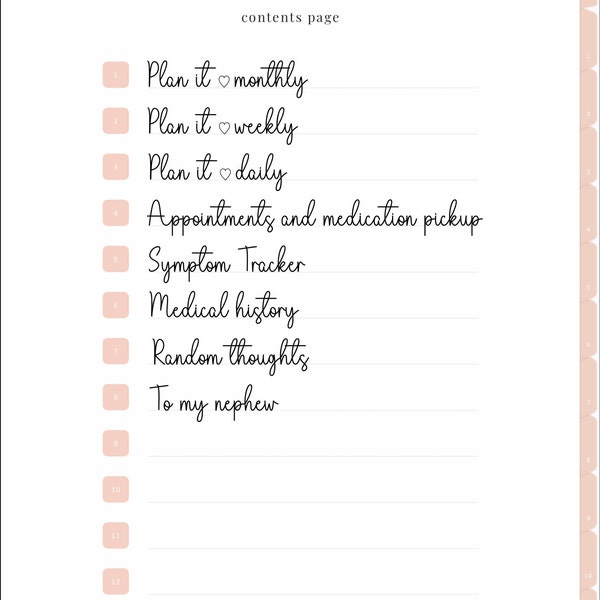 UNDATED Digital Planner, PORTRAIT Planner Template, Goodnotes Planner ...