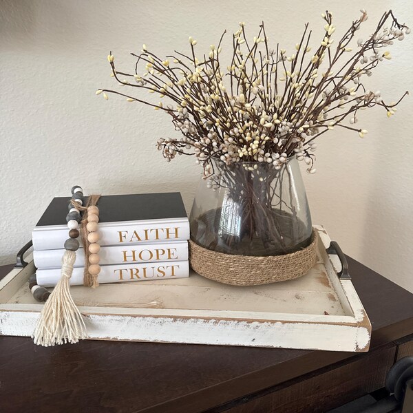 Set of 3 Pip Berry Picks Burg/blk/ Tan With Twine Twig and Rust Barn ...