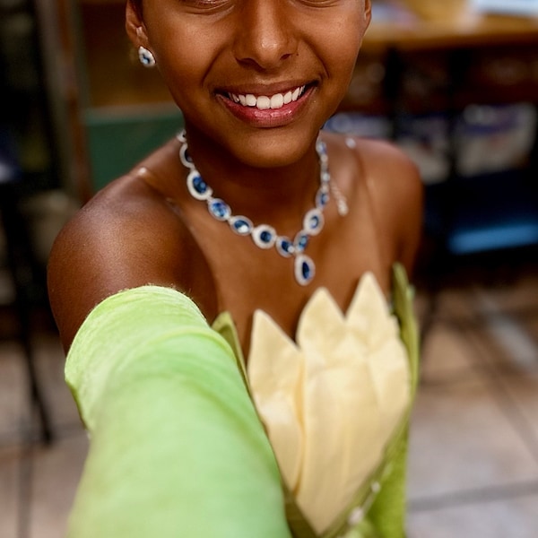 Princess & the Frog Tiara ,princess Tiana Tiara, Green Princess Tiana ...