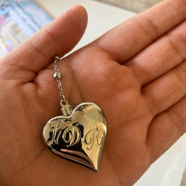 LDR Lana Style Stainless Steel Heart Necklace 3.0 - Silver - Etsy