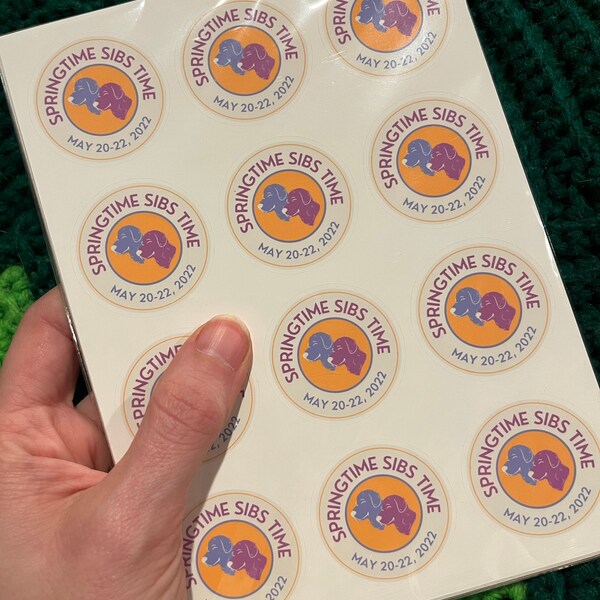 Custom Sticker Sheet From Your Design | 5 X 7" Sticker Sheet of Your ...