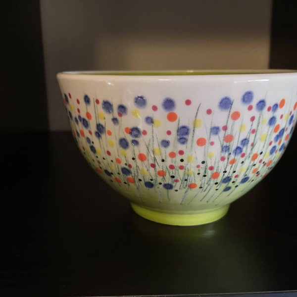 LARGE Handmade Ceramic Serving Bowl, One-of-a-kind, Wheel Thrown ...