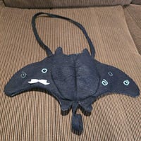 Manta Ray Bag PDF Pattern by Janiesdaisies | Upcycle Old Jeans/denim ...