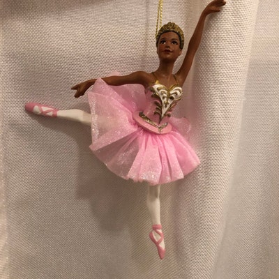 Set of Four Ballet Dance Christmas Tree Ornaments Black - Etsy