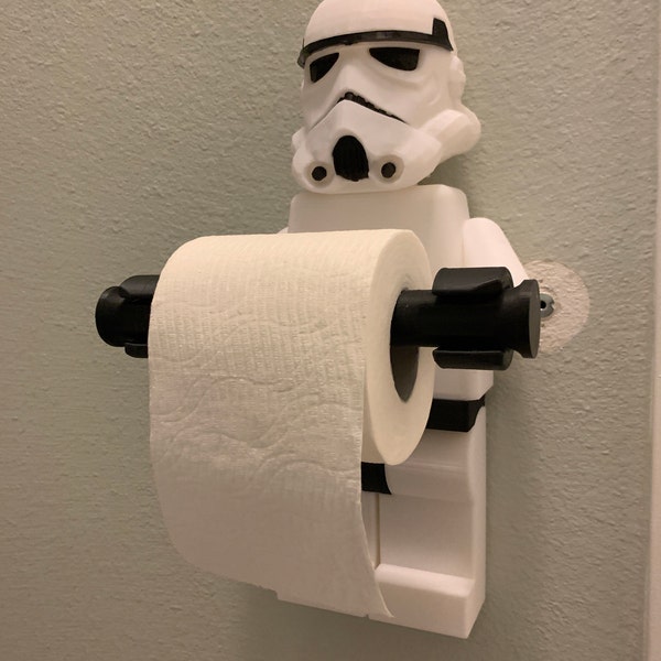 Star Wars Stormtrooper Toilet Paper Holder 3D Printed Star Wars Lover ...