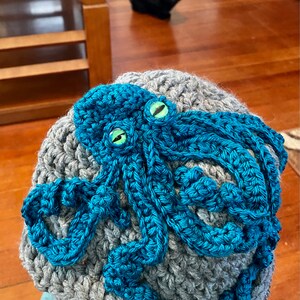 Pattern Only for Crochet Octopus Hat - Etsy