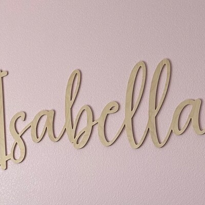 Stacked Custom Name Sign Wood Name Sign Nursery Sign - Etsy