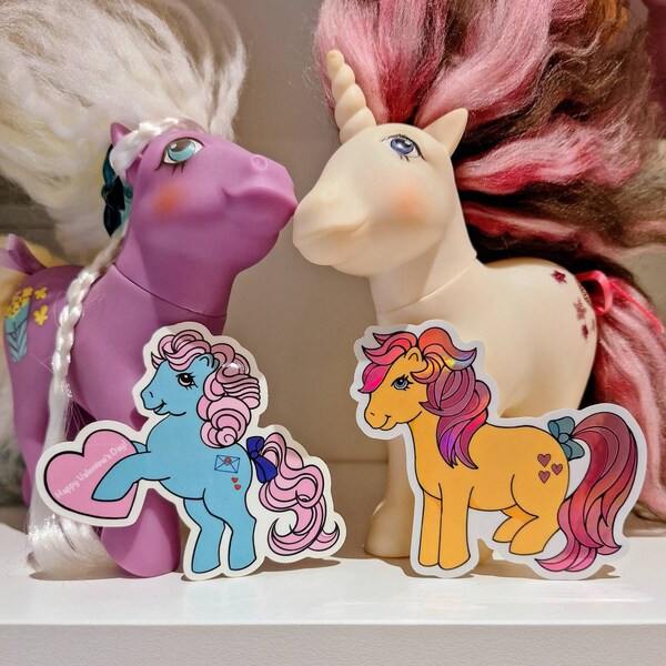 Custom Sugarberry MLP G1 Holographic Vinyl Sticker - Twice as Fancy MLP ...