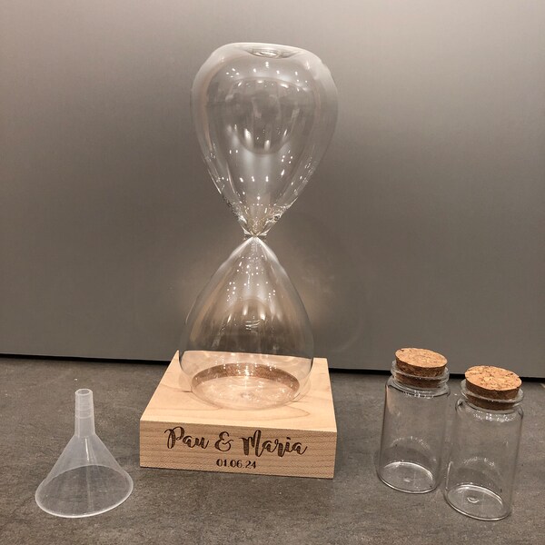 Sand Ceremony Hourglass Set - Unity Ceremony - Etsy