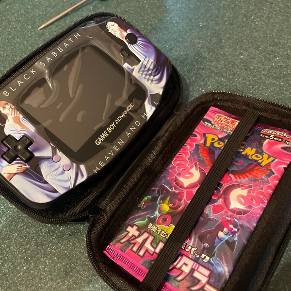 GREEN TURTLES Gameboy Advance Mod W/ Backlit GBA Mod, Enhanced Audio ...