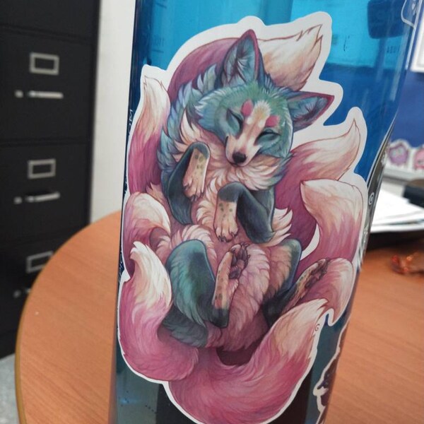 Large Vinyl Sticker: Mochi - Etsy