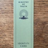 George Orwell's 1984 Bookmark - Winston Smith's Employee ID - Etsy