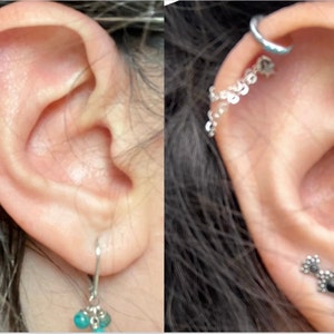 Earring Chain Helix Chain Chain Ear Jacket Dangle Earring Earring Charm ...