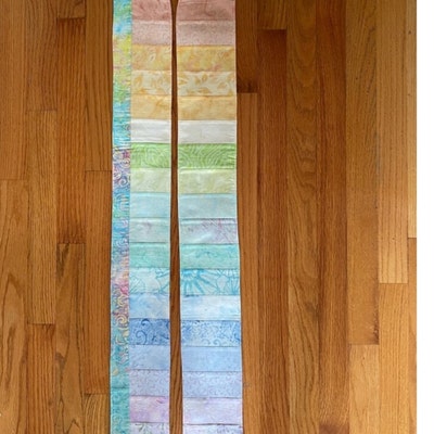 Red Stole With Flame and Dove, Reversible Purple Batik Stole 330 - Etsy