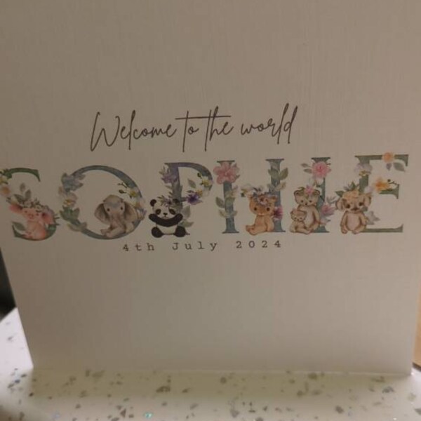 Congratulations on Your First Tooth Personalised Baby Milestone Card - Etsy