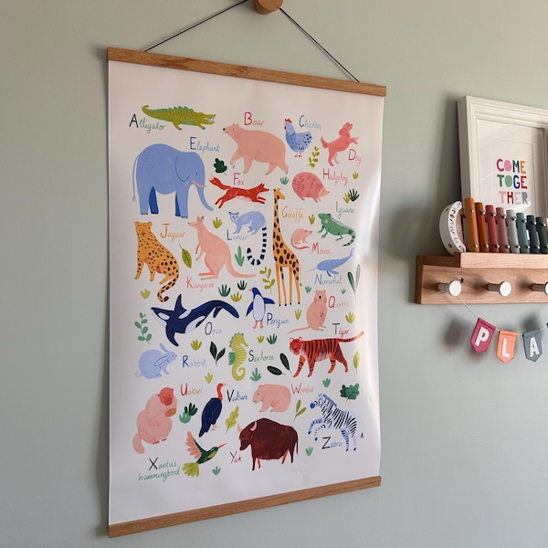 Printable Play Poster for Kids Bedroom, Nursery or Playroom. Children's ...