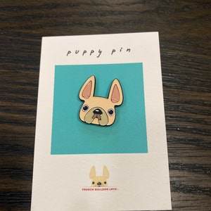 Boxer Enamel Pin White Boxer Dog Enamel Pin Puppy Pin | Etsy