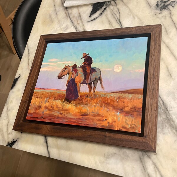 Custom Wood Floater Frame| Made to Order| Custom Sizes| Frame for ...
