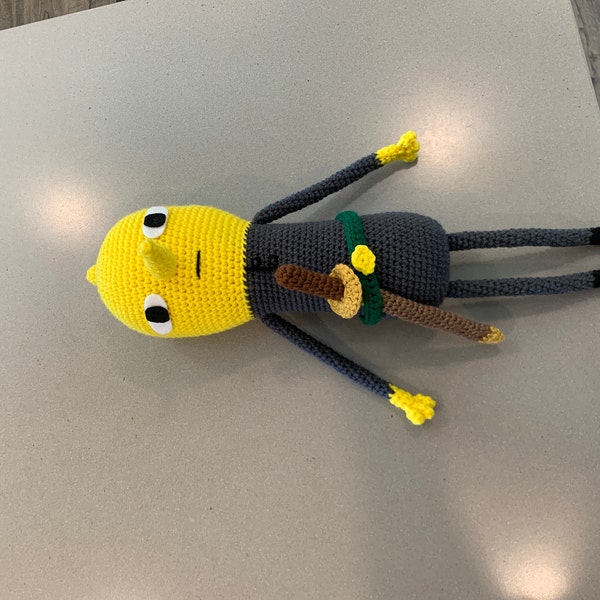 Crochet Pattern Lemongrab Inspired Plushy - Etsy