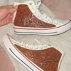 Custom Tooled Leather Converse, Custom Shoes - Etsy