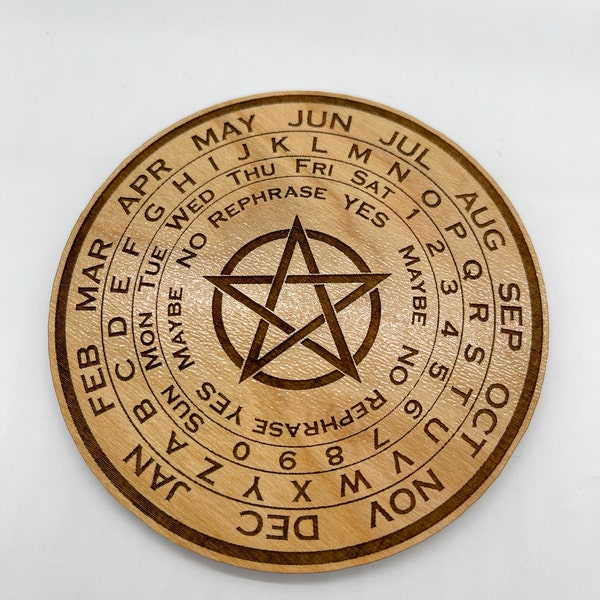 Pendulum Board Svg Cut Files For Cricut Ouija Spirit Board Svg