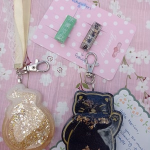 Sweet Pocky Resin Shaker Keychain - Etsy