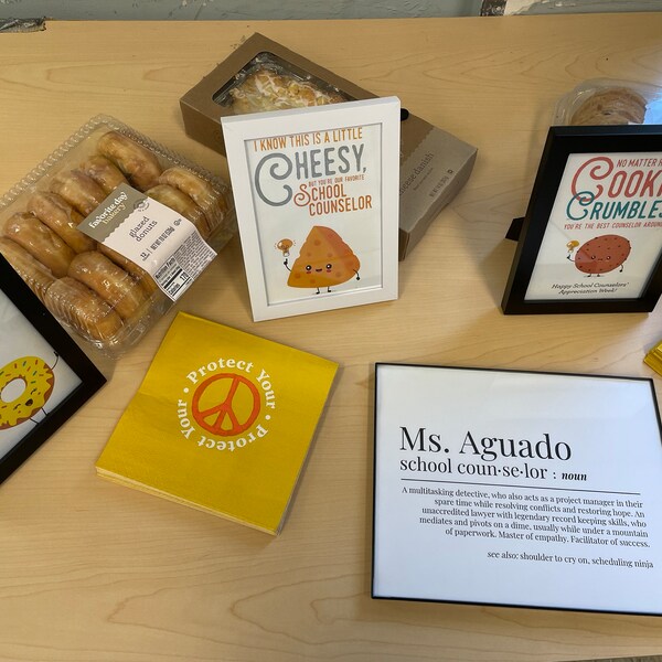 School Counselor Gifts, Printable Cards, Counselor Appreciation Card ...