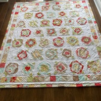 French Roses soft Edge Applique Quilt Pattern By: Heather French - Etsy