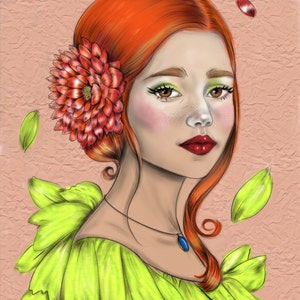 Mermaid Hug Grayscale Coloring Page ORIGINAL HAND DRAWN Mermay ...