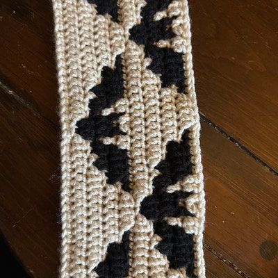 Batty Mosaic Crochet Pattern Bat Chart by Sixel Design - Etsy