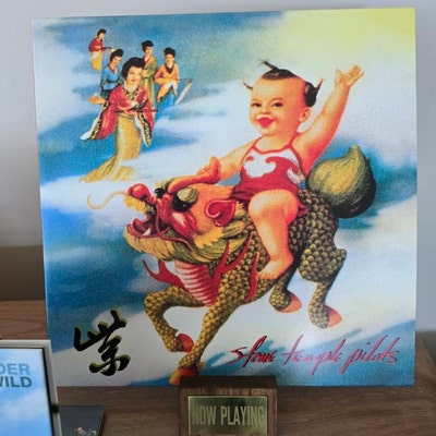 Now Playing Album Cover Display, Vinyl Record Stand, Vinyl Record ...