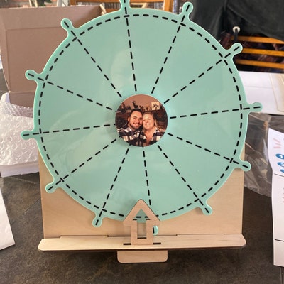 Branded Spin Wheel, Table Top Spin Wheel Game, Custom Spin Wheel ...