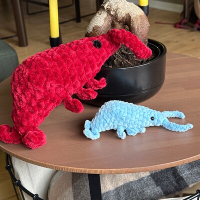 Blue Radish Monster Crochet Pattern PDF PATTERN ONLY - Etsy