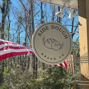 Custom Wooden Metal Wrapped Winery Sign Engraved Logo Vineyard ...