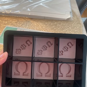 Monogram Whiskey Ice Cubes, Personalized Ice Mold, Custom Silicone Ice ...