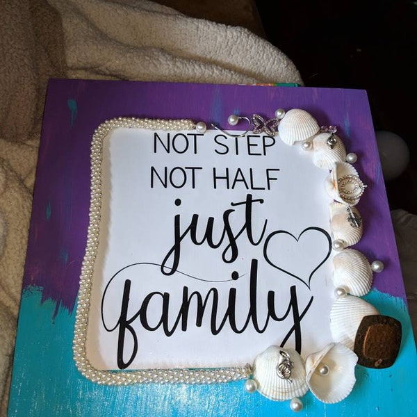 Not Step Not Half Just Family SVG, PNG Cut Files, Family Svg, Blended ...