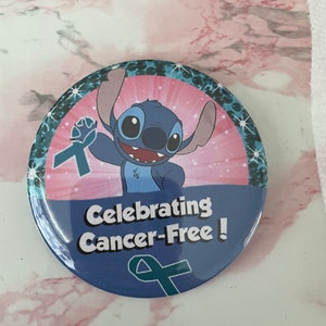 Fighting Breast Cancer Disney Buttons Breast Cancer Survivor - Etsy